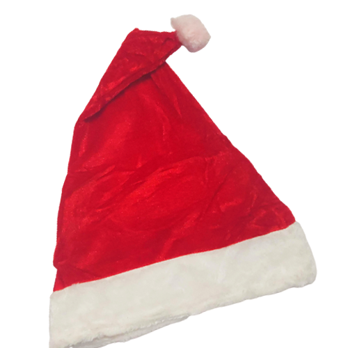 Velvet Christmas Cap for Children & Adults - Online Stationery Trivandrum
